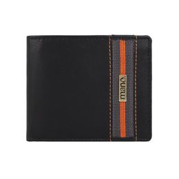 mano Don Leonardo Geldbörse RFID Leder 11,5 cm in schwarz | Gr.: onesize
