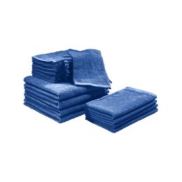 REDBEST Frottier, Leichtfrottier Frottier-Set 20-tlg. Oceanside in royalblau | Gr.: onesize