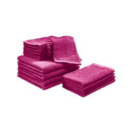 REDBEST Frottier, Leichtfrottier Frottier-Set 20-tlg. Oceanside in fuchsia | Gr.: onesize
