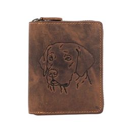 Green Burry Greenburry Vintage Sternzeichen Geldb&ouml;rse Leder 10 cm in dog | Gr.: onesize