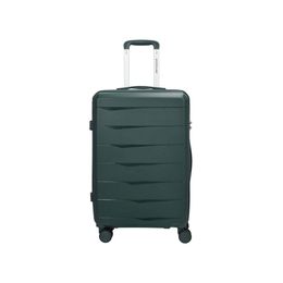 d&n D&N Travel Line 2900 - 4-Rollen-Trolley M 65 cm (mint) in dark green | Gr.: onesize