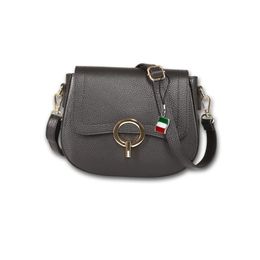 Leder Umhängetasche Florence Tasche schwarz ca. 23cm | Gr.: onesize