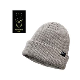 Brandit Mütze "Forvert Vail Reflective Beanie" in Grau | Gr.: onesize