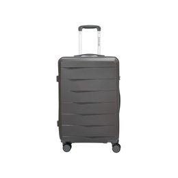d&n D&N Travel Line 2900 - 4-Rollen-Trolley M 65 cm (mint) in grau | Gr.: onesize