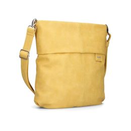 Zwei Mademoiselle M12 - Schultertasche 32 cm (cord-mocca) in lemon | Gr.: onesize