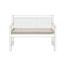 Beliani Auflagen VIVARA in Beige - (W) 112 x (H) 5 x (L) 54 cm | Gr.: onesize