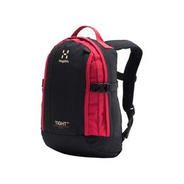 Haglöfs Haglöfs Tight 8 - Jr. Rucksack 34 cm (true black/fresh pink) in true black/scarlet red | Gr.: onesize
