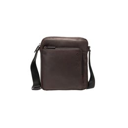Strellson Schultertasche 'Clapton Brian in Braun 22,00 x 25,00 x 4,00 cm' | Gr.: onesize