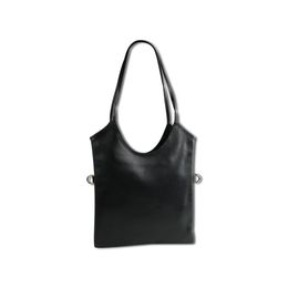 Toscanto Umhängetasche Leder schwarz ca. 32cm | Gr.: onesize