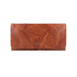 mano Donna Aurona Geldbörse RFID Leder 19 cm in cognac | Gr.: onesize