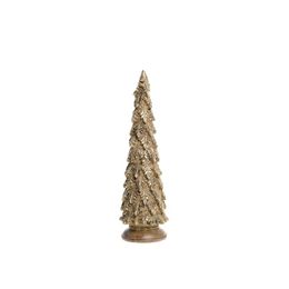 Chic Antique Deko Weihnachtsbaum messingfarbig in gold | Gr.: onesize