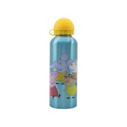Peppa Pig Distorsion Aluminium Trinkflasche 530ml Ideal f&uuml;r Fans | Gr.: onesize
