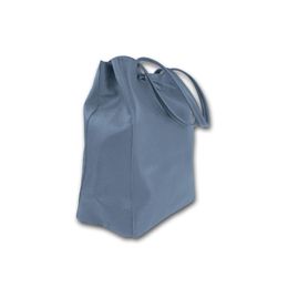 Leder Shopper, Schultertasche Toscanto Tasche blau ca. 28cm | Gr.: onesize