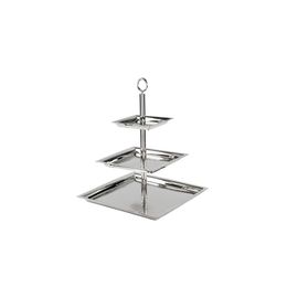 Fink Etagere Nagano silberfarben - (H) 44 cm | Gr.: onesize