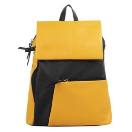 CLUTY City-Rucksack in gelb | Gr.: onesize
