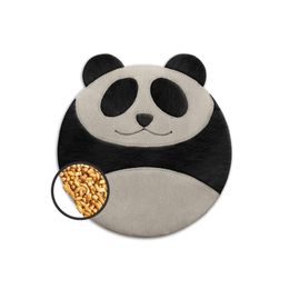 Leschi Wärmekissen 100 % Bio-Baumwolle, Körnerkissen "Panda Bao" | Gr.: onesize