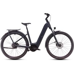 Cube Kathmandu Hybrid Comf. Pro 800 | Gr. 62 cm | Aluminium E-Trekkingbike Grau