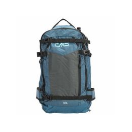 CMP AEROOX 30 SKI TOURING - Rucksack 53 cm (flame orange) in blue ink-acqua | Gr.: onesize