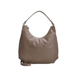 Coccinelle Rebekka - Schultertasche 38 cm (brunette) in warm taupe | Gr.: onesize