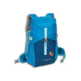 Polyester, recycelt Kinderrucksack, Fabrizio Rucksack blau, t&uuml;rkis ca. 28cm | Gr.: onesize