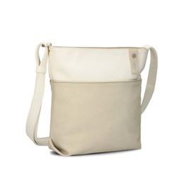 Zwei Jana J10 - Schultertasche 29 cm (papaya) in nubuk-linen | Gr.: onesize