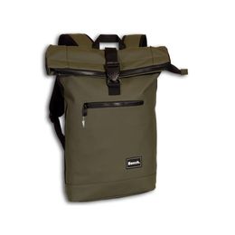 PU, Kunststoff Businessrucksack, Freizeitrucksack Bench oliv, gr&uuml;n ca. 38cm | Gr.: onesize