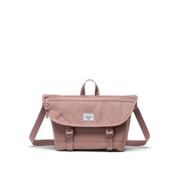 HERSCHEL Cove Messenger - Umhängetasche S 24.5 cm (grid-black) in ash rose | Gr.: onesize