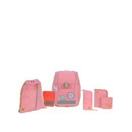 Lässig Lässig School Set Boxy Unique - Schulranzen Set 7tlg. (Gradient Green/Blue) in Pink | Gr.: onesize