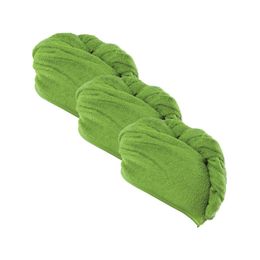 Erwin M&uuml;ller Erwin M&uuml;ller Frottier Turban 3er-Pack in apfelgr&uuml;n | Gr.: onesize