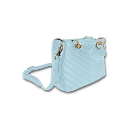 Leder Umhängetasche Toscanto Tasche hellblau ca. 20cm | Gr.: onesize