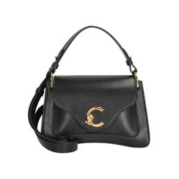 Coccinelle C-Me Calf - Henkeltasche 23.5 cm (cognac) in noir | Gr.: onesize