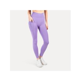 Smilodox Leggings Adrielle Pocket Seamless in Lila | Gr.: L