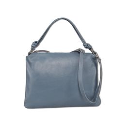 Toscanto Schultertasche Leder blau ca. 37cm | Gr.: onesize