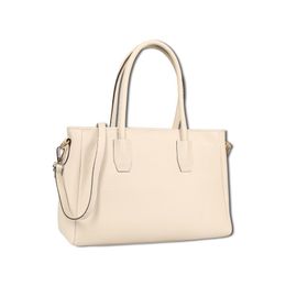Toscanto Handtasche Leder beige ca. 35cm | Gr.: onesize
