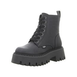 Buffalo Schnürstiefelette in schwarz | Gr.: 40