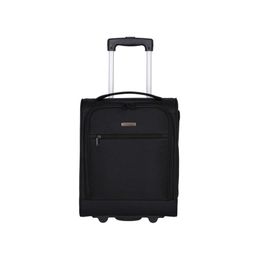 Travelite Cabin Underseater - 2-Rollen-Kabinentrolley XS 43 cm (petrol) in schwarz | Gr.: onesize