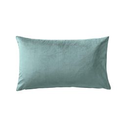 REDBEST Samt Kissenh&uuml;lle Kingsville in jade | Gr.: 40 x 40 cm