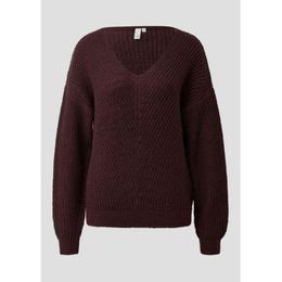 QS Strickpullover in 49W0_bordeaux | Gr.: L
