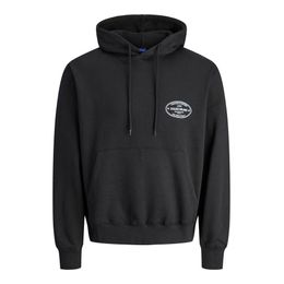 Jack & Jones Plus JACK & JONES PLUS Kapuzenpullover in Black | Gr.: 5XL