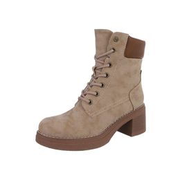 Ital-Design High Heel in Hellbraun | Gr.: 37