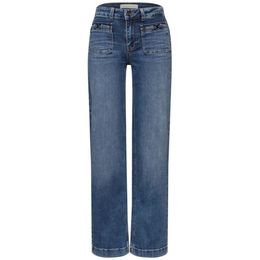 Street One Jeans in medium blue randomwash | Gr.: W32/L30