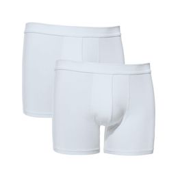 Erwin M&uuml;ller Erwin M&uuml;ller Baumwolle, Single-Jersey Pants 2er-Pack in wei&szlig; | Gr.: 8