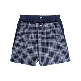 Ceceba Baumwolle, Single-Jersey Bio Boxershorts 2er-Pack in dunkelblau | Gr.: 7