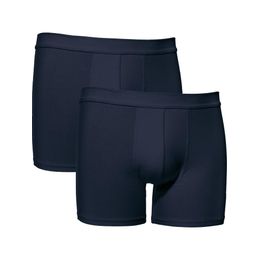 Erwin M&uuml;ller Erwin M&uuml;ller Baumwolle, Single-Jersey Pants 2er-Pack in marine | Gr.: 6