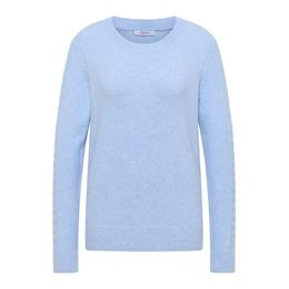 Cecil Pullover in sporty light blue melange | Gr.: M