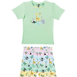 Erwin M&uuml;ller Erwin M&uuml;ller Single-Jersey Kinder-Shorty in mint | Gr.: 134/140