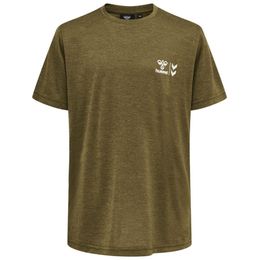 Hummel T-Shirt Hmlmustral M&auml;dchen in DARK OLIVE | Gr.: 104