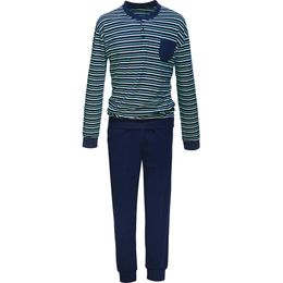 REDBEST Single-Jersey Schlafanzug in marine | Gr.: 56