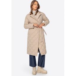 Wittchen Mantel mit Naturf&uuml;llung in Beige | Gr.: S