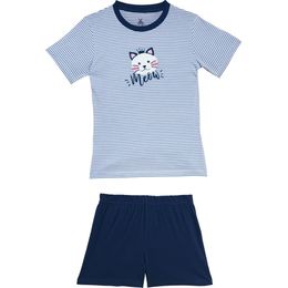 Erwin M&uuml;ller Erwin M&uuml;ller Single-Jersey Kinder-Shorty in hellblau | Gr.: 134/140